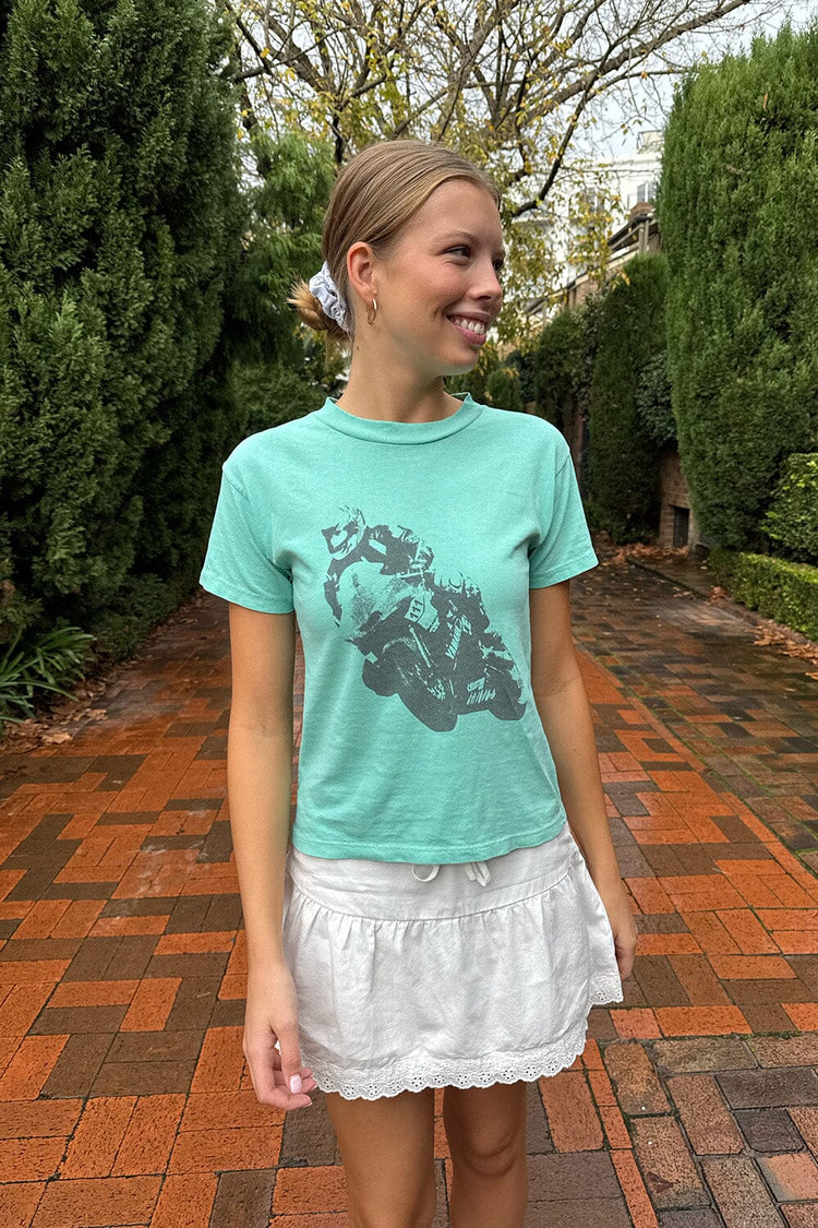 Chloe Motorcyclist Top – Brandy Melville
