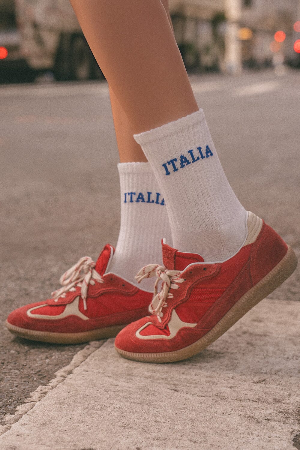 Italia Crew Socks – Brandy Melville